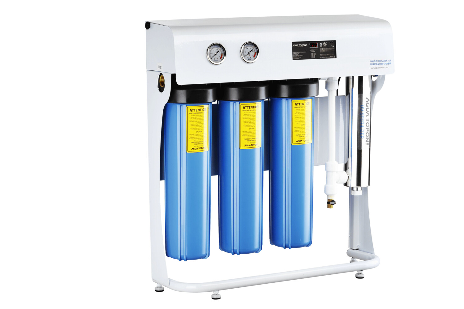 Large water purification system / cleaning device, home / campsite ...